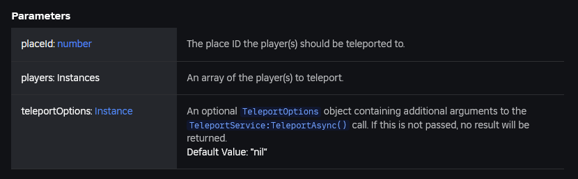 How do I teleport all players in a table to a reserved server - Scripting Support - Developer ...