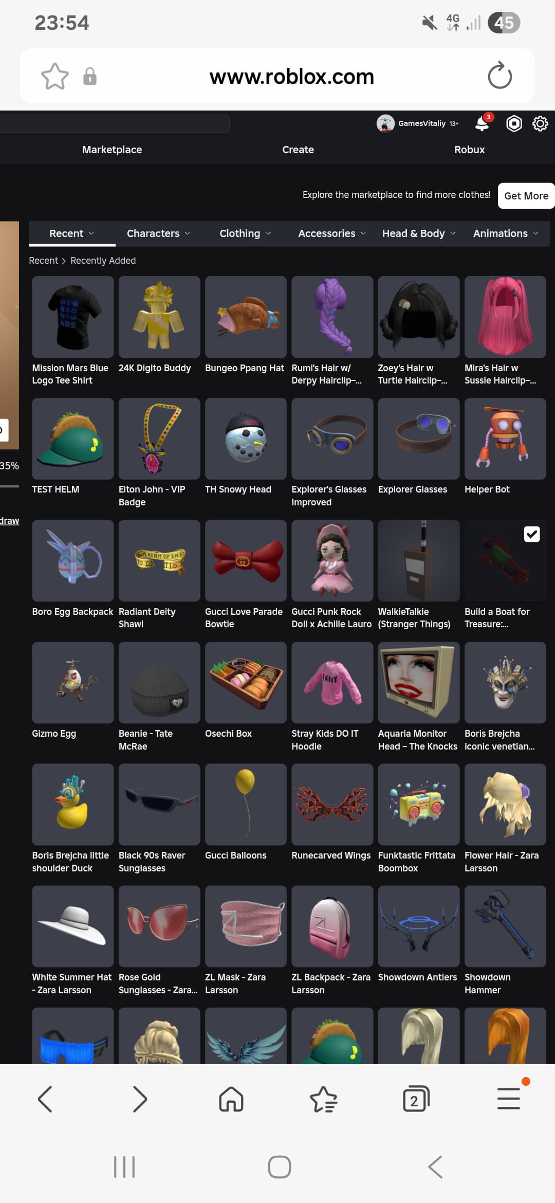 Didn’t receive the paid (and free) event UGC items I paid for using my ...