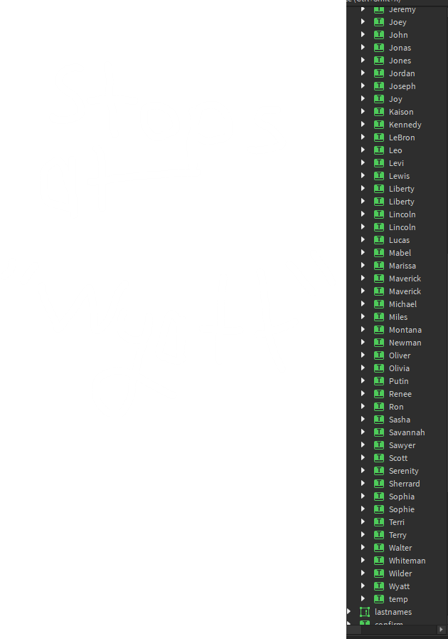 For I V Loop Stopping At A Certain Point Of Loops Scripting Support Developer Forum Roblox