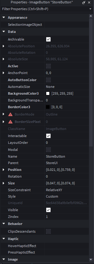 Why is the UI ImageLabel is not coming above the ImageButton? - Art ...