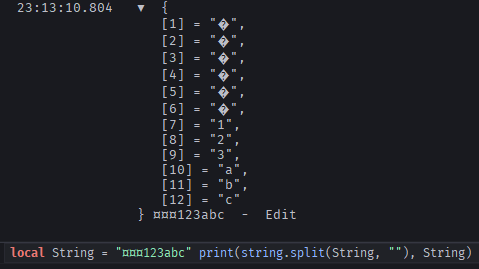 ASCII Characters showing up as "?" when trying to work with strings ...
