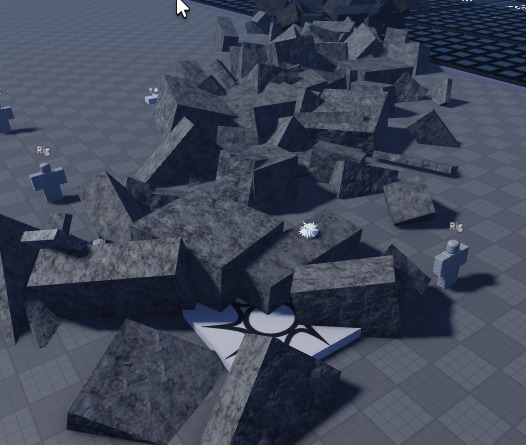 How to make fx rocks make a line - Scripting Support - Developer Forum ...