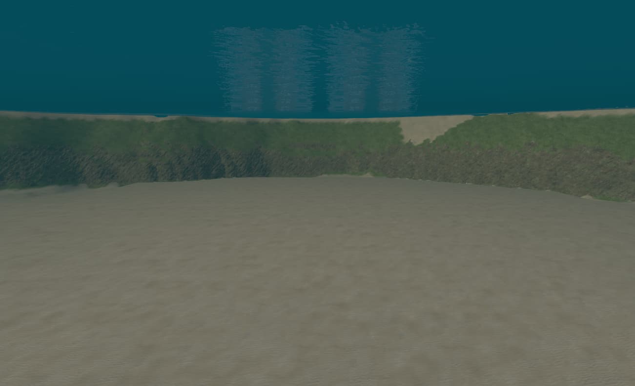 Making smooth transitions from beach to ocean using terrain - Game ...
