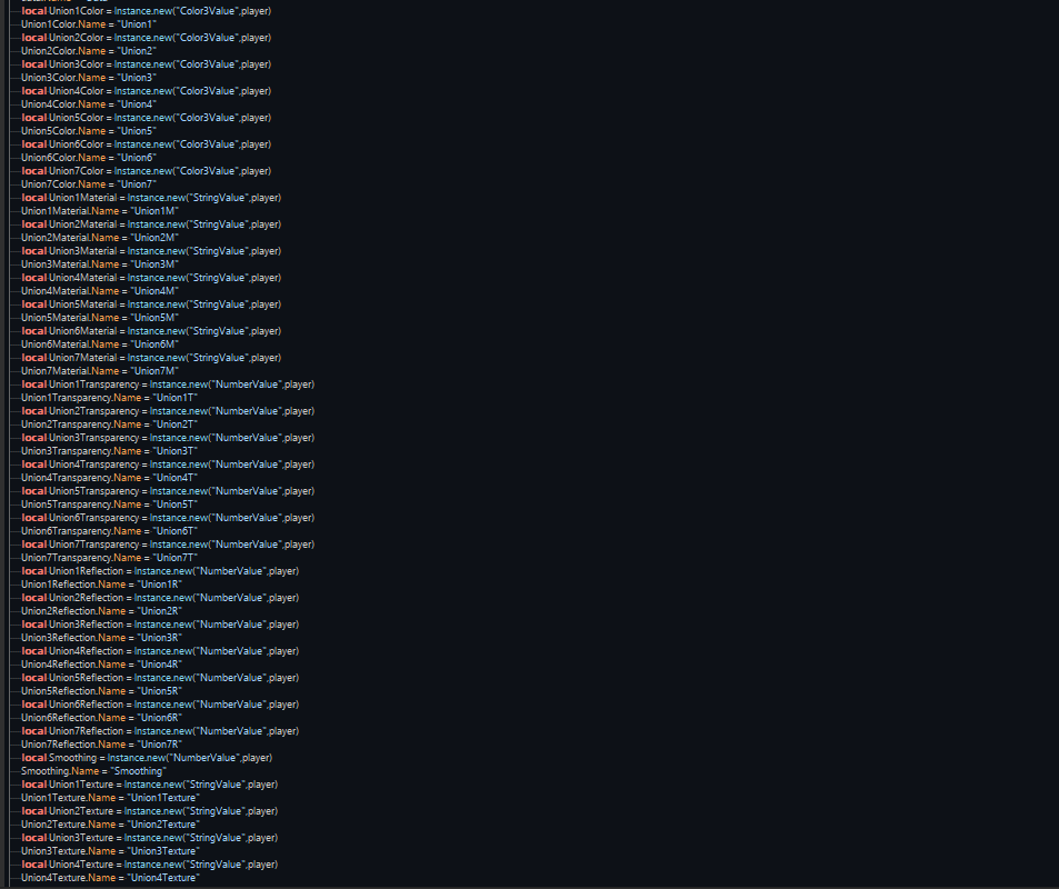 Too Much Values To Save In Datastore Scripting Support Developer Forum Roblox