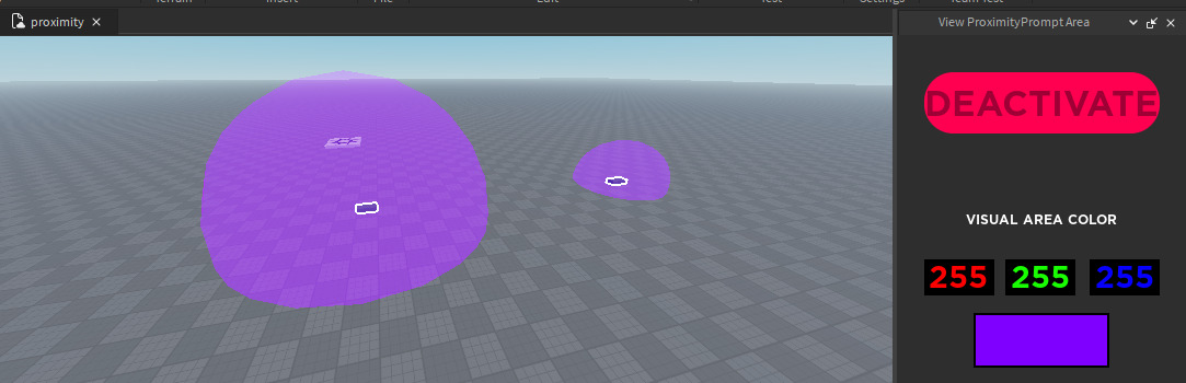 Rate My Plugin Visual Proximityprompt Area Creations Feedback Developer Forum Roblox