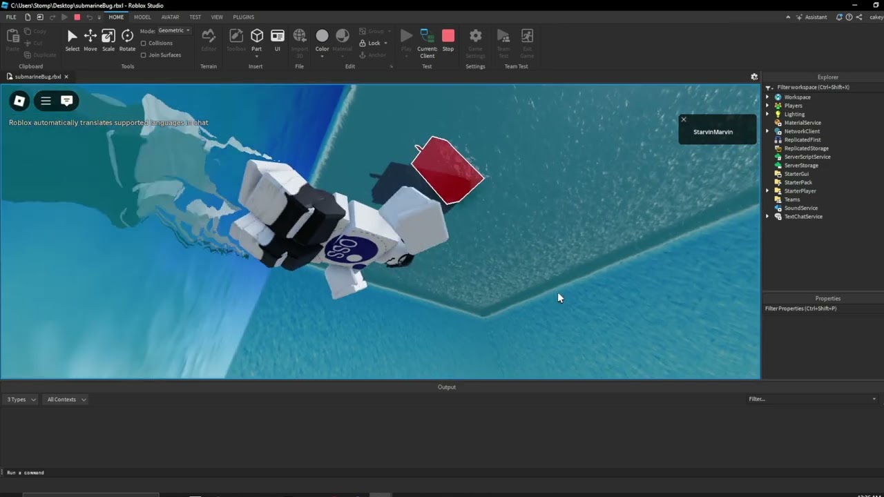 Buoyancy Bug (Roblox Physics) - Scripting Support - Developer Forum ...
