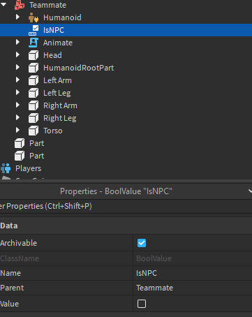 Boolvalue isn't reading right - Scripting Support - Developer Forum | Roblox