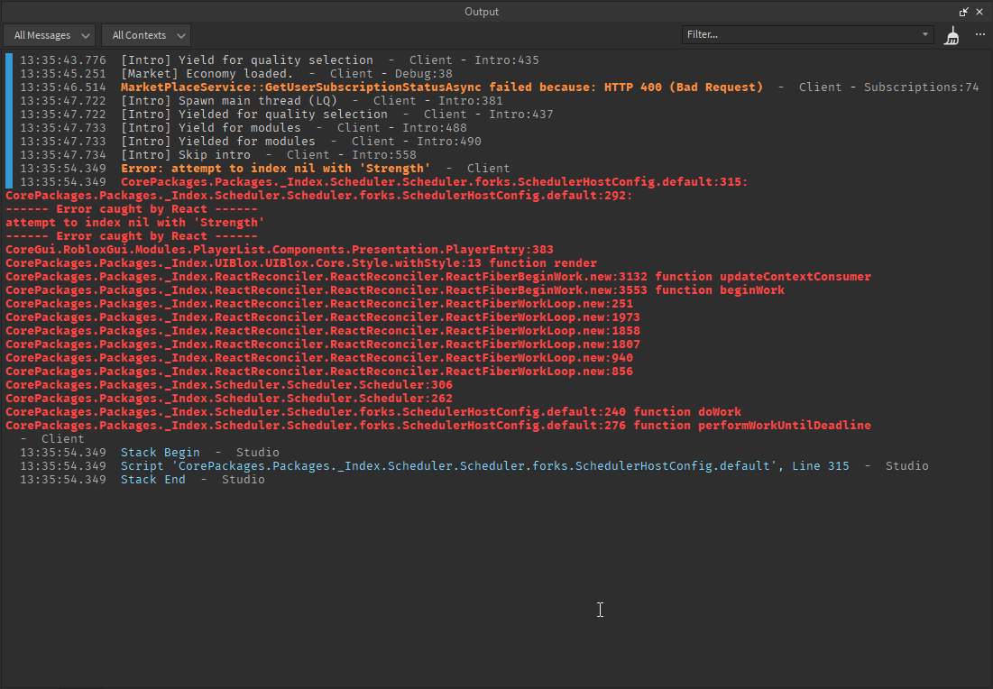 PlayerList CoreGui error relating to leaderstats. PlayerList disappears forever - Engine Bugs ...