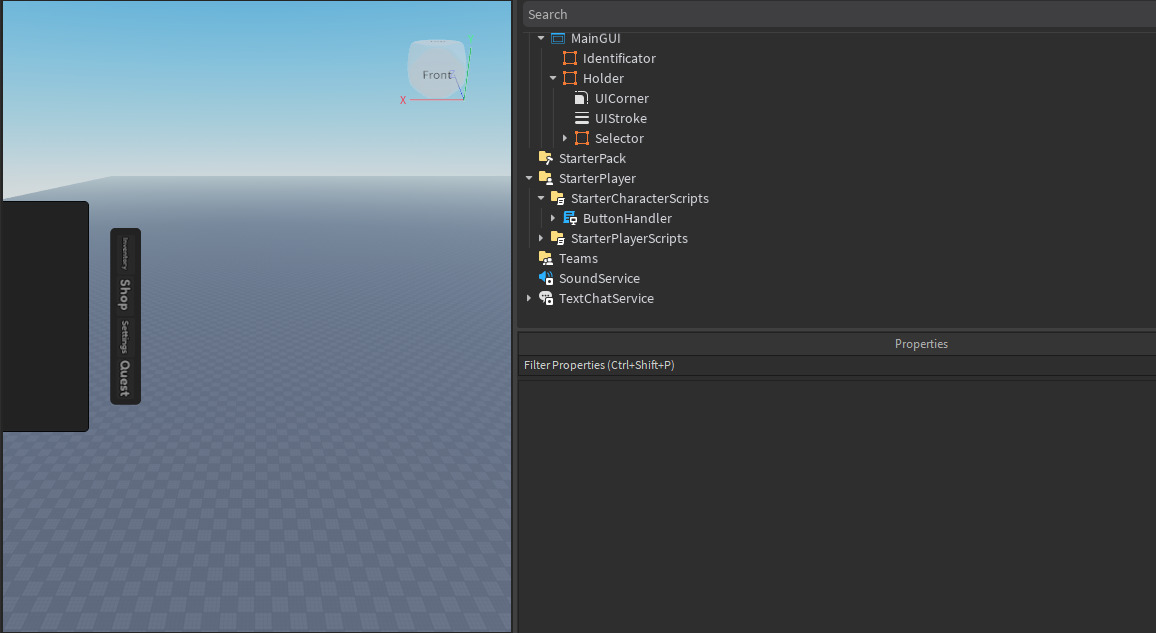 GUI Element is not positioned right - Art Design Support - Developer ...