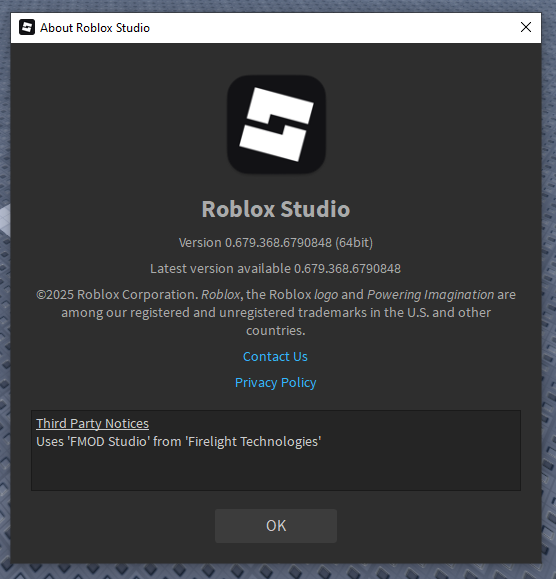 Perpetual Update Available for Roblox Studio - Studio Bugs - Developer ...