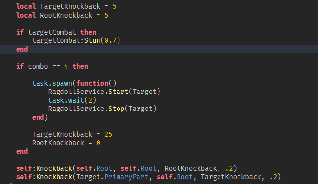 How to make proper knockback for a combat system? - Scripting Support - Developer Forum | Roblox