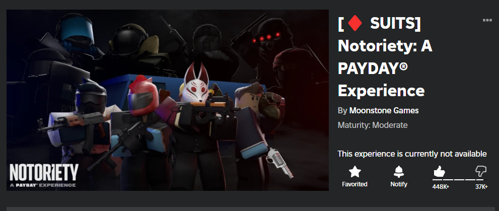 [Experience Page] Experience shows as "This experience is currently not ...