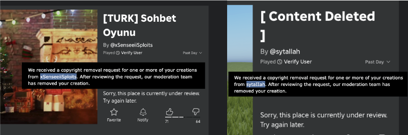 Account Terminated, false DMCA - Platform Usage Support - Developer ...