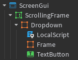 Scrolling Frame Issues - Scripting Support - Developer Forum | Roblox