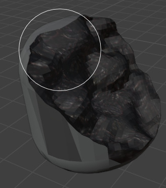 broken texture blender