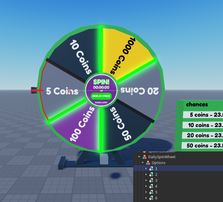 Simple Daily Reward Wheel Template - Community Resources - Developer ...
