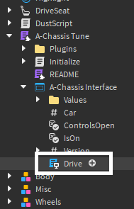 How to Disable A-Chassis Controls? - Scripting Support - Developer Forum | Roblox
