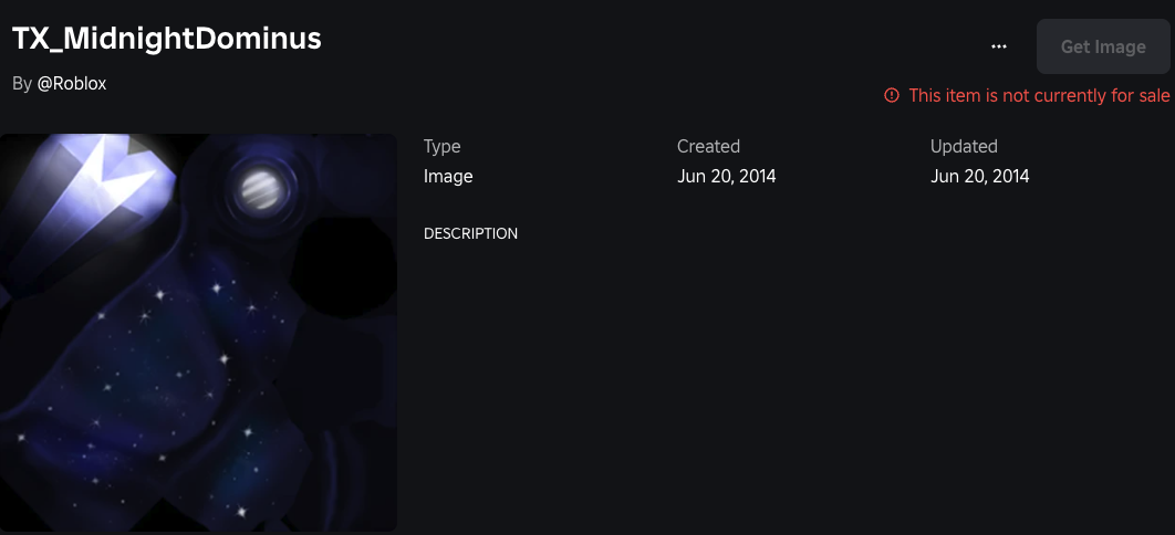 Officially release the hidden Catalog asset "11/17 - Dominus Noctis ...