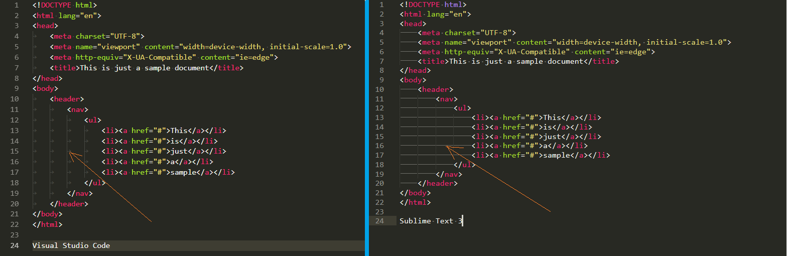 Indentation Lines On The Code Editor Studio Features Developer 