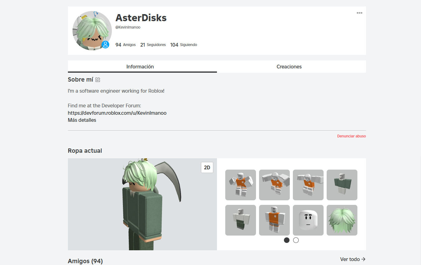 The profile UI on the Website is different for some people - Platform ...