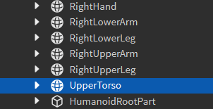 UpperTorse is not a valid member of player, even though it exists - Scripting Support ...