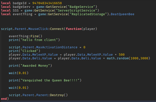 RemoteEvent Firing but not being detected by server - Page 2 - Scripting Support - Developer ...