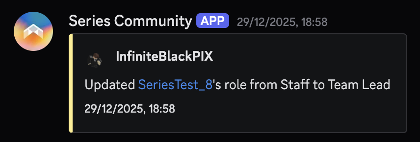 Series Webhooks | Discord webhooks for Roblox groups and experiences ...