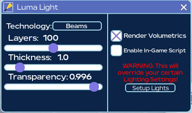 Luma Light | Volumetric Lights Plugin - Community Resources - Developer ...