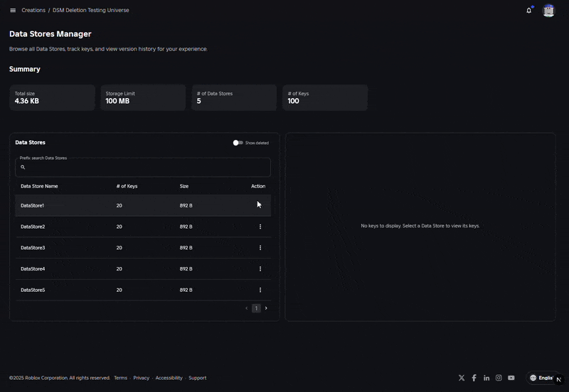 Introducing Data Stores Deletion - Page 2 - Announcements - Developer ...