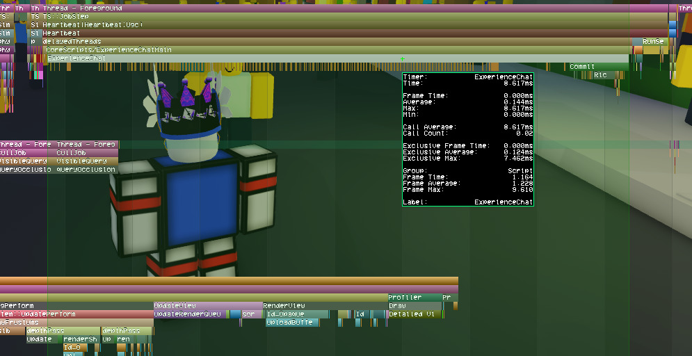 Script_CoreScripts/ExperienceChatMain Very Slow - Page 6 - Engine Bugs - Developer Forum | Roblox