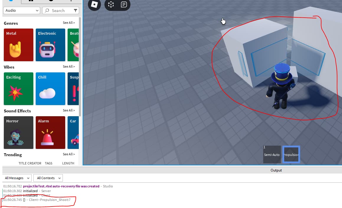 Getpartsinpart Not Showing Objects In A Part Scripting Support Developer Forum Roblox