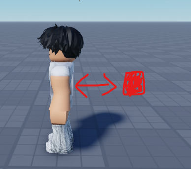 NewCube.Position = humanPart.CFrame.Positin + Vector3.new(0,2,0) - Scripting Support - Developer ...