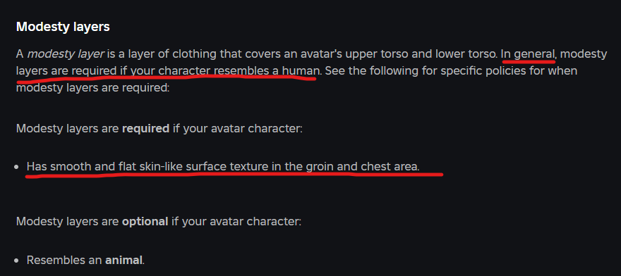 Inconsistent Enforcement of Modesty Layer Rules on the Marketplace ...