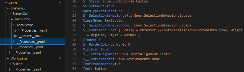 Silicon | Bidirectionally LIVE-Synchronize Roblox Studio with Visual Studio Code - Community ...