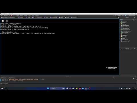 I am developing the most realistic OS simulation on Roblox, zxOS ...
