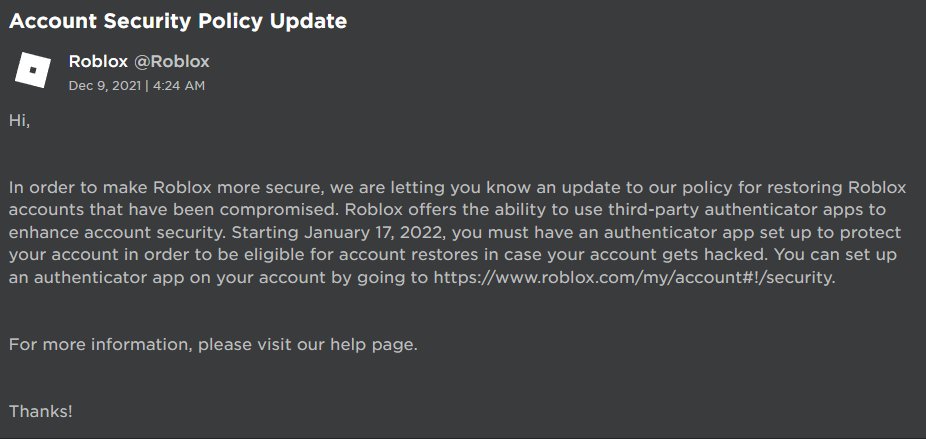 Hacker stole millions robux, Roblox refused rollback because of 2 step ...