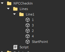 NPCs not moving through line properly - Scripting Support - Developer Forum | Roblox