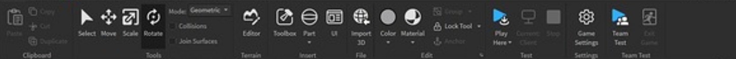 Old Roblox Studio UI Layout - Community Resources - Developer Forum ...