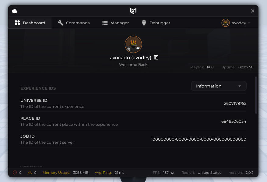 Nebula Infinity Third Edition Now Available Admin Panel Community Resources Developer