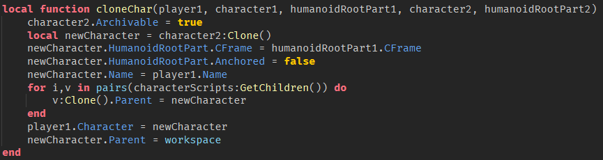 How to morph a player into another - Scripting Support - Developer Forum | Roblox