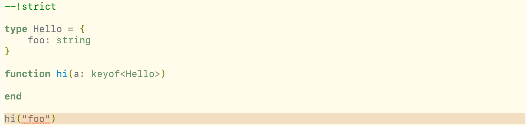 Correct use of function with keyof still fails in strict mode - Studio ...