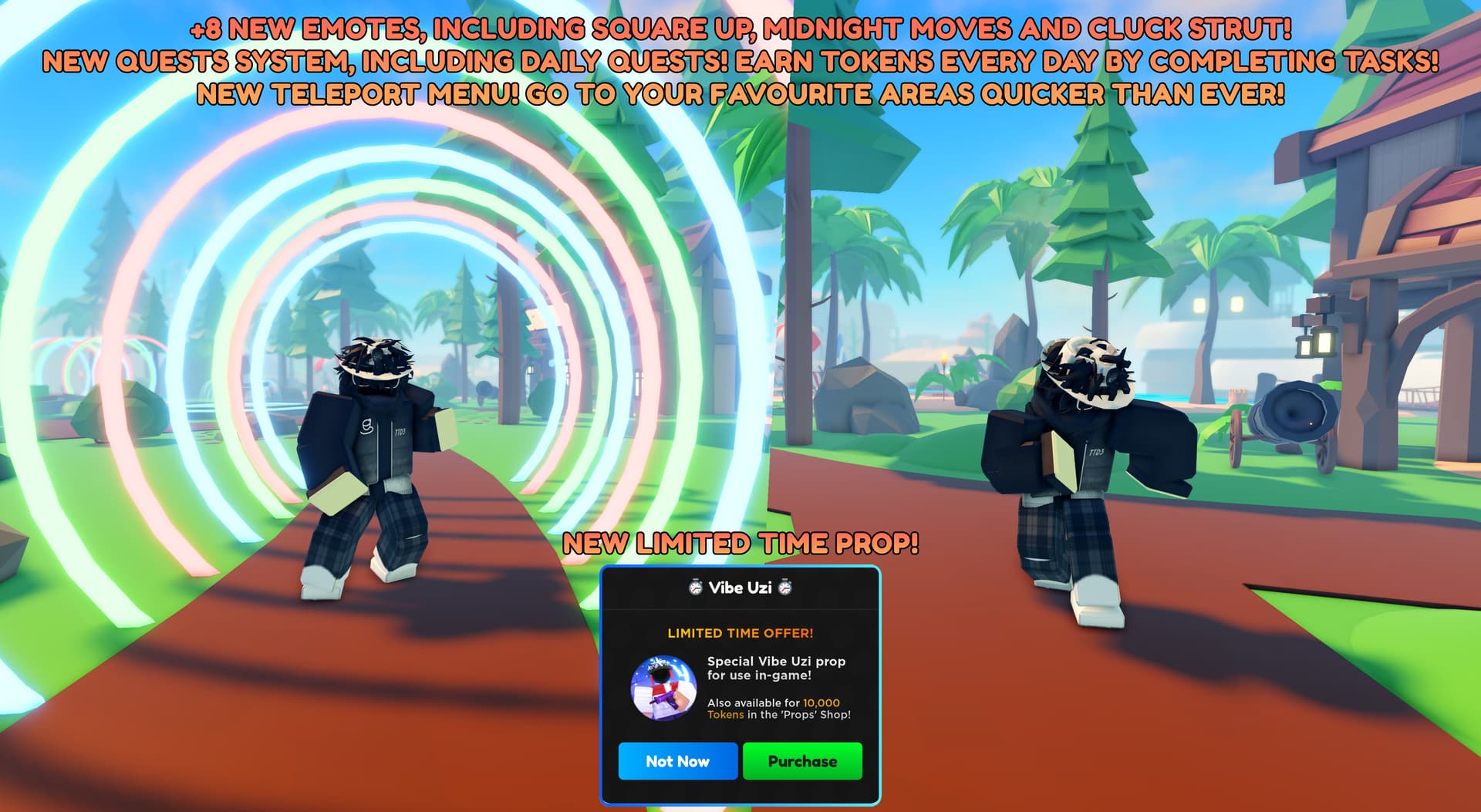 TTD 3 | Change Logs - Bulletin Board - Developer Forum | Roblox