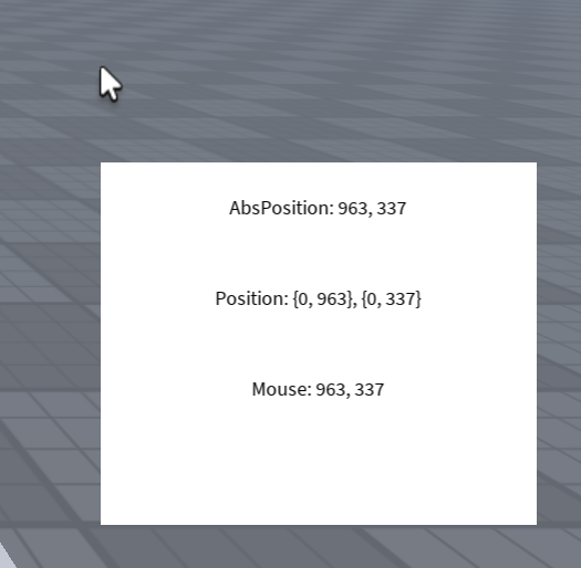 AbsolutePosition not matching actual screen posiition? - Scripting Support - Developer Forum ...