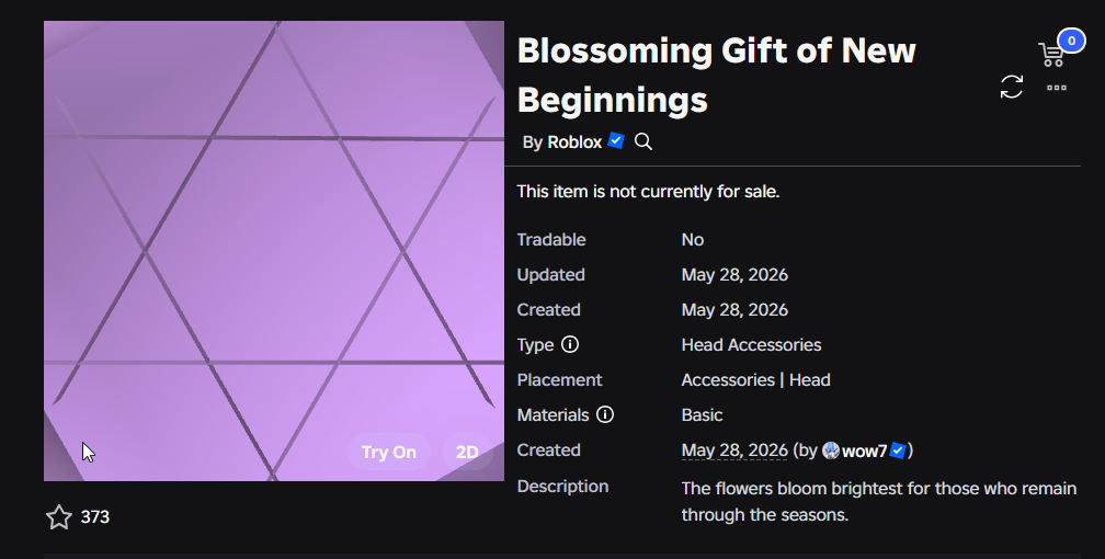 "Blossoming Gift of New Beginnings" contains religious imagery ...