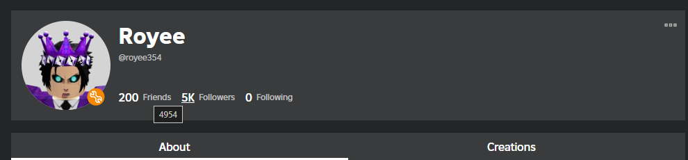 Incorrect rounding of follower count on player profile - Roblox Application and Website Bugs ...