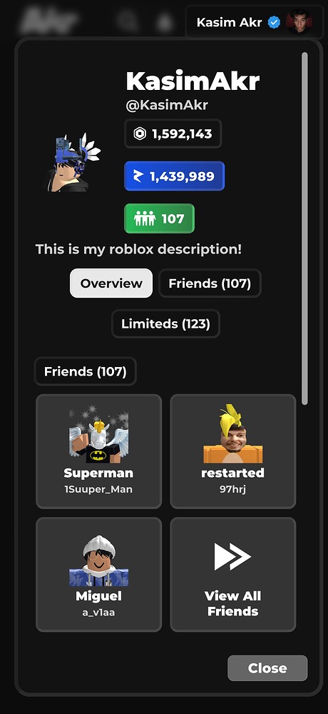 AKR - FREE Improved Roblox [New Features For Traders, Gamers, And More ...