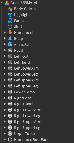 Custom morph won't die? - Creations Feedback - Developer Forum | Roblox