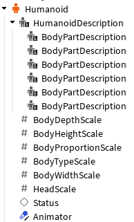 Dynamic head not applying to humanoid via humanoid description ...