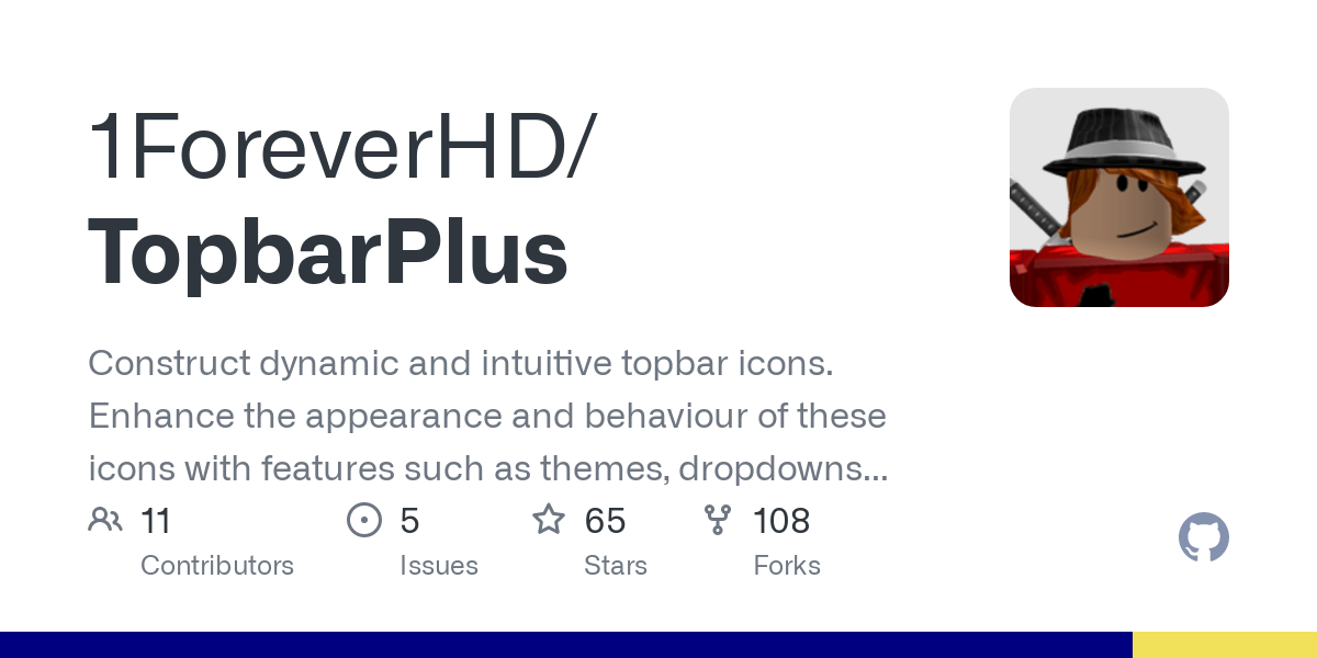 [v3!] TopbarPlus v3.0.0 | Construct intuitive topbar icons; customise them with themes ...