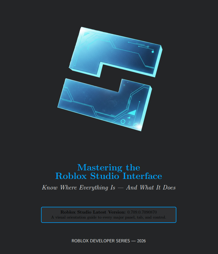 [FREE PDF] Mastering the Roblox Studio Interface | Roblox Devlog #1 ...